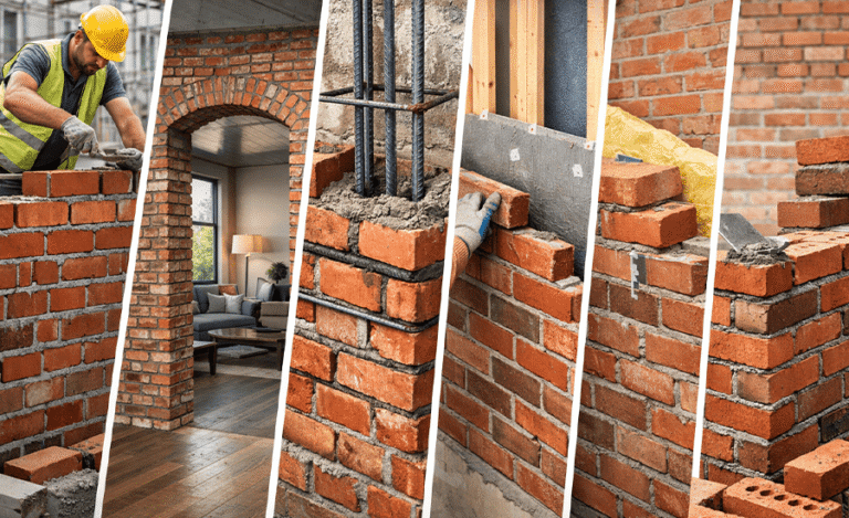 Types of Brickwork: Key Differences, Methods, and Applications